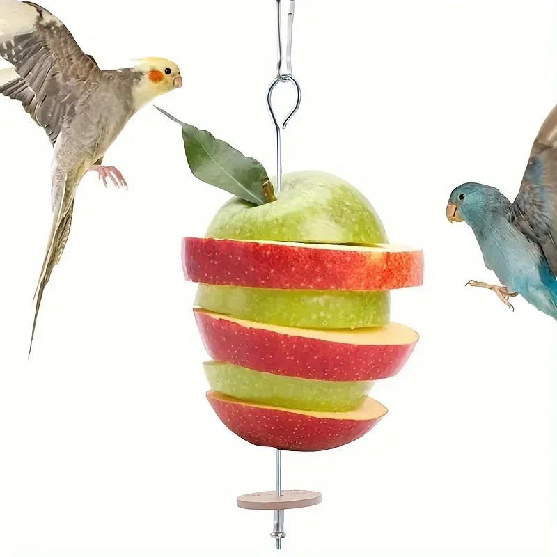 Useful-Parrot-Fruit-Vegetable-Holder-Bird-Feeders-Foraging-Toys-for ...
