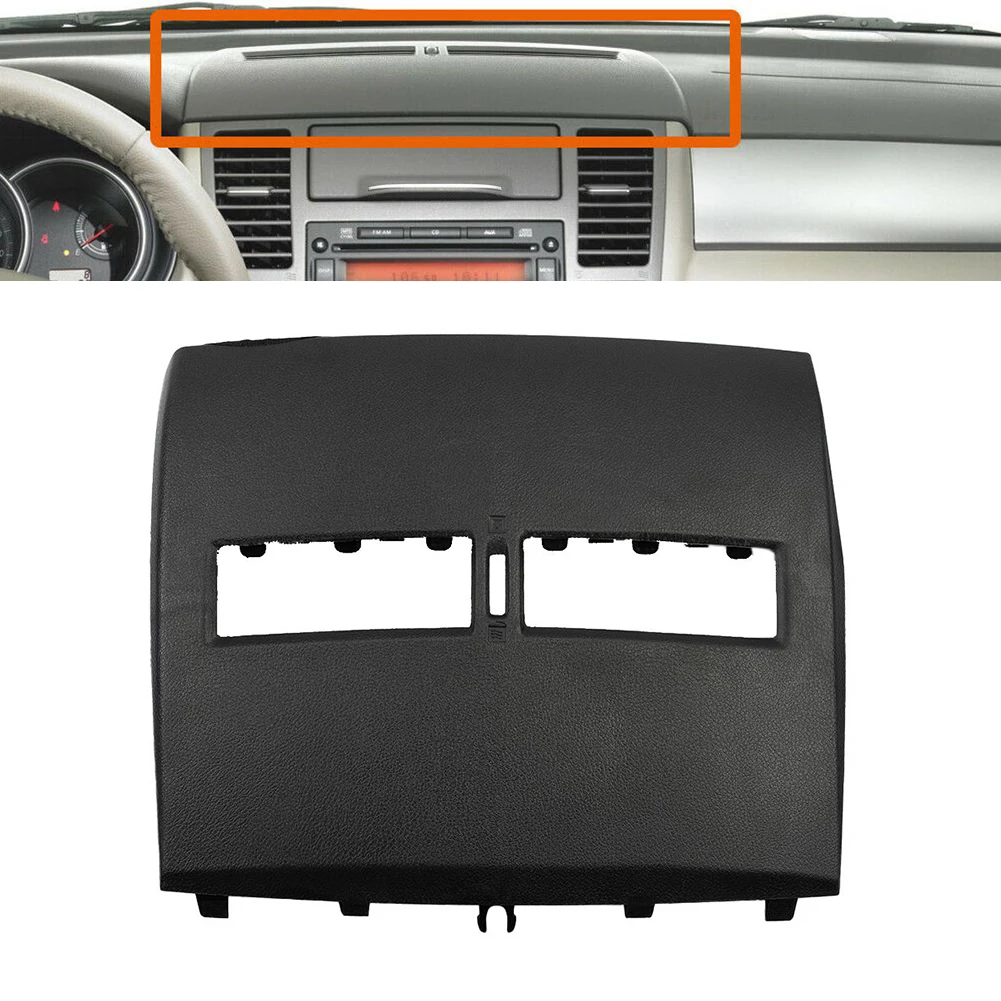 Para-Nissan-para-Versa-2007-2012-negro-frontal-superior-central-Dash ...