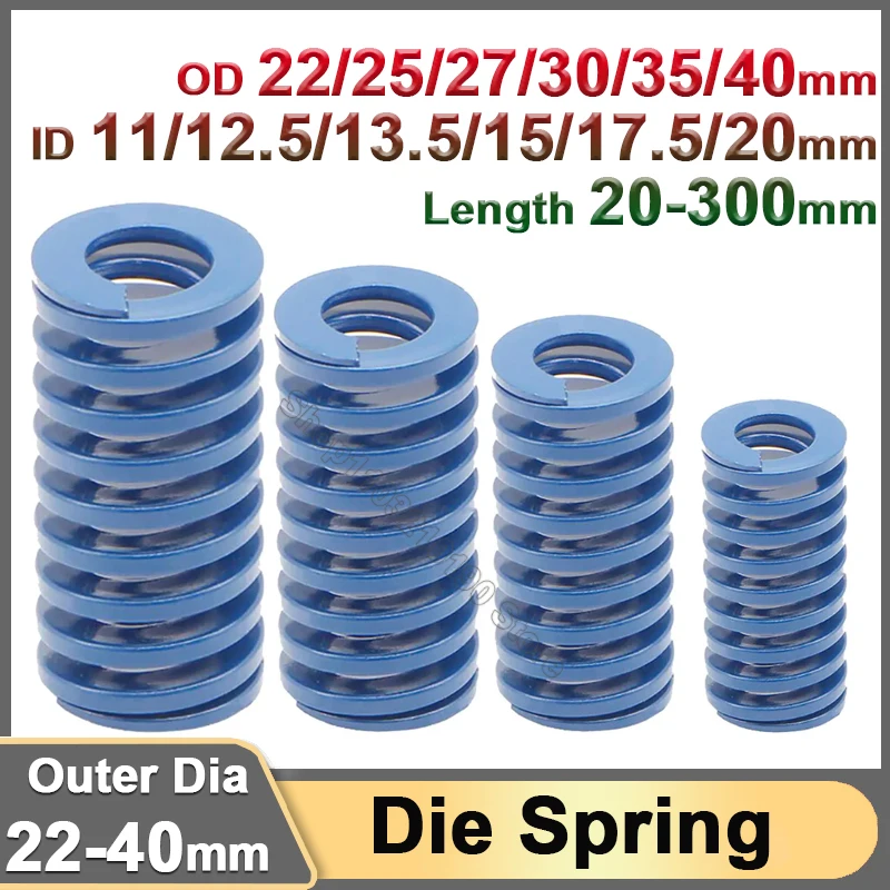 Mold Die Spring Blue Light Load Spiral Stamping Compression Mould ...