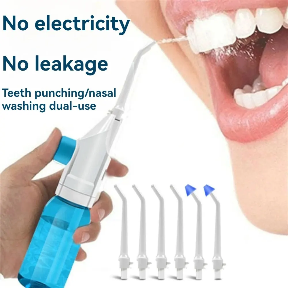 Manual-Home-Portable-Flosser-Nose-Wash-Dual-Purpose-Tartar-Calculus ...