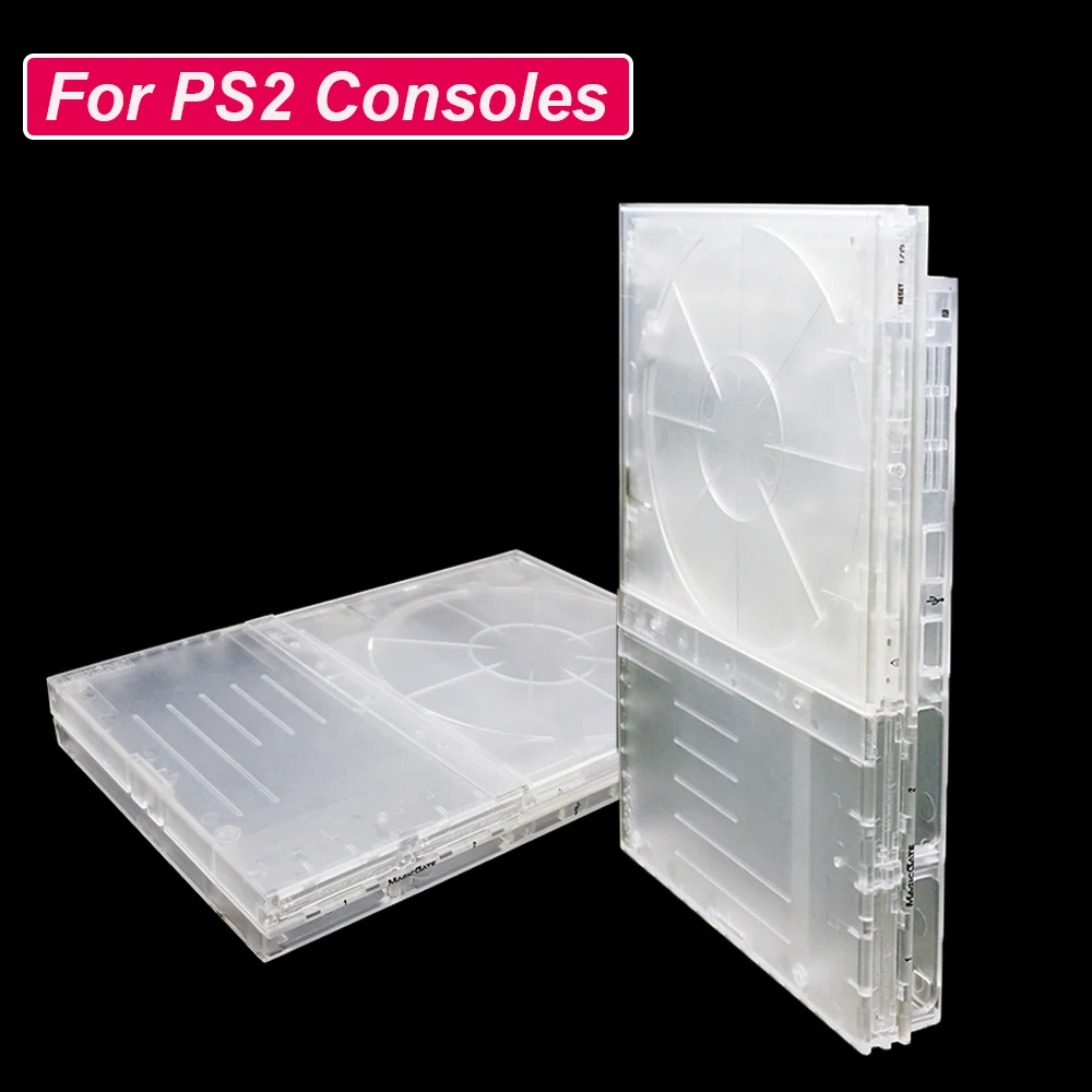 Substituição transparente flip topo ps2 escudo ps2 caso compatível ...