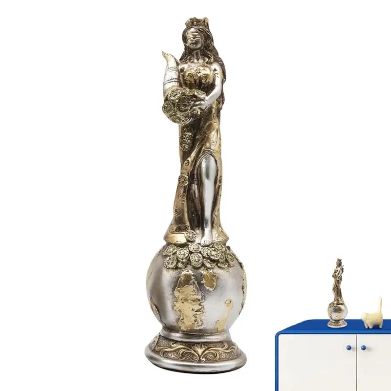 Goddess-Fortuna-Statue-Ancient-Greek-Roman-Goddess-Of-Fortune-Elegant ...