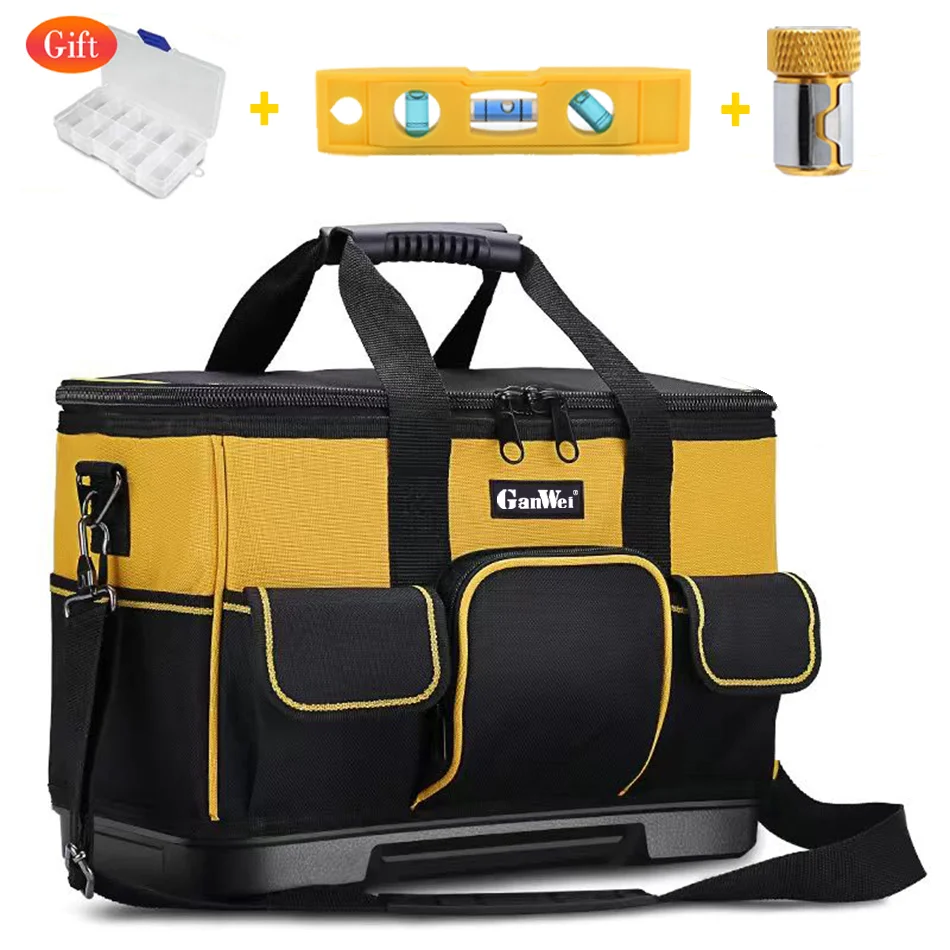 GanWei 2022 Upgrade Tool Bag 1680D Oxford Waterproof Large Capacity ...
