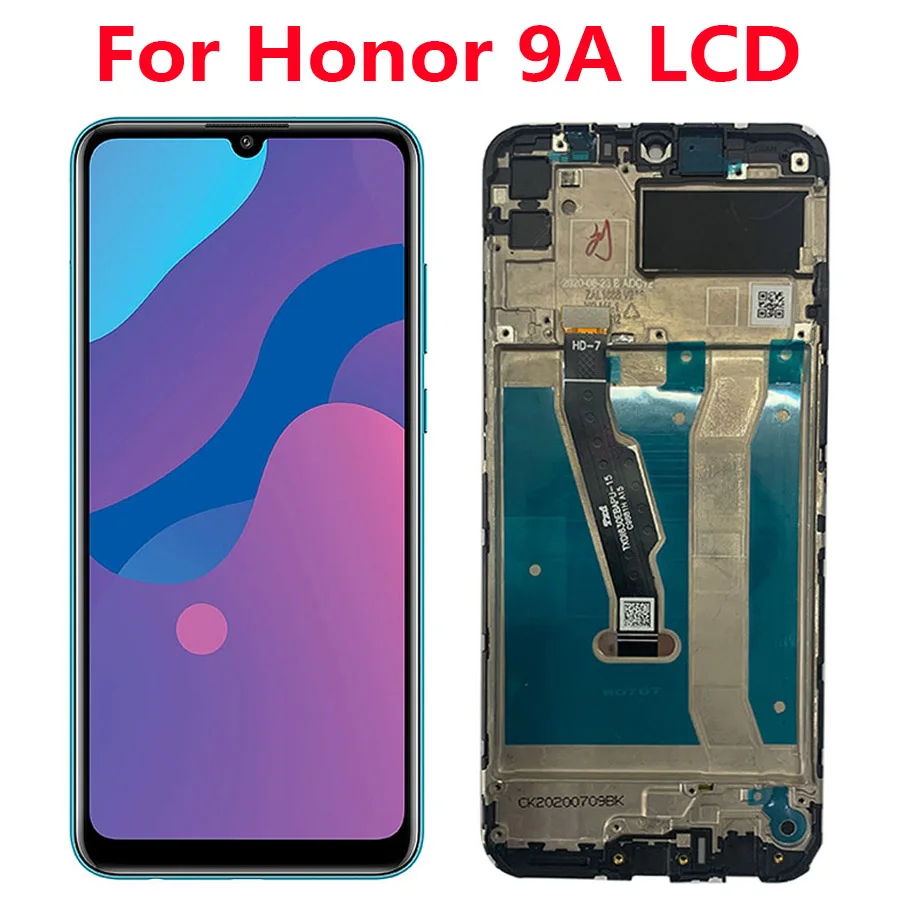 6-3-For-Honor-9A-MOA-LX9N-LCD-Display-Touch-ScreenWith-Frame-Sensor ...