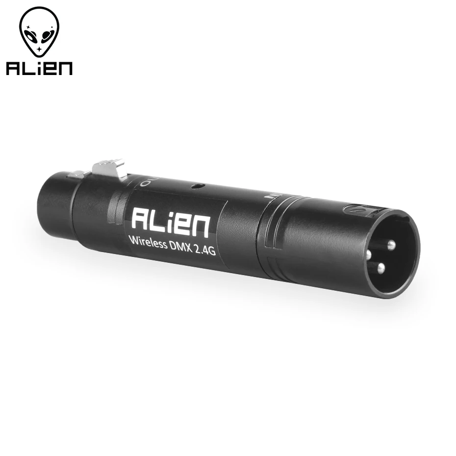 ALIEN DMX512 3 Pin XLR Mutifunctional Optical Repeater Signal Amplifier ...