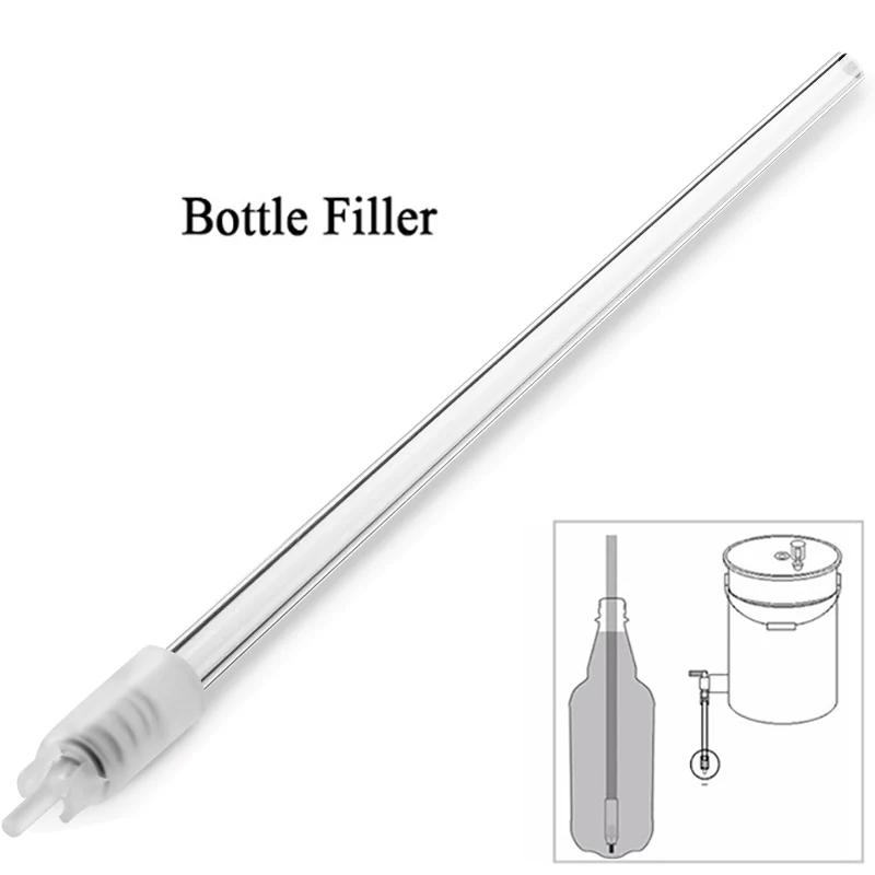 13.7'' Length Bottle Filler Home Brewing Bottling Spring Loaded Beer ...