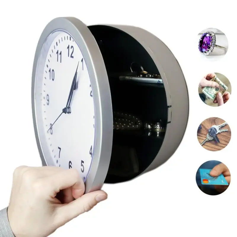 2-In-1-Hidden-Secret-House-Storage-Wall-Clock-Home-Decroation-Office ...