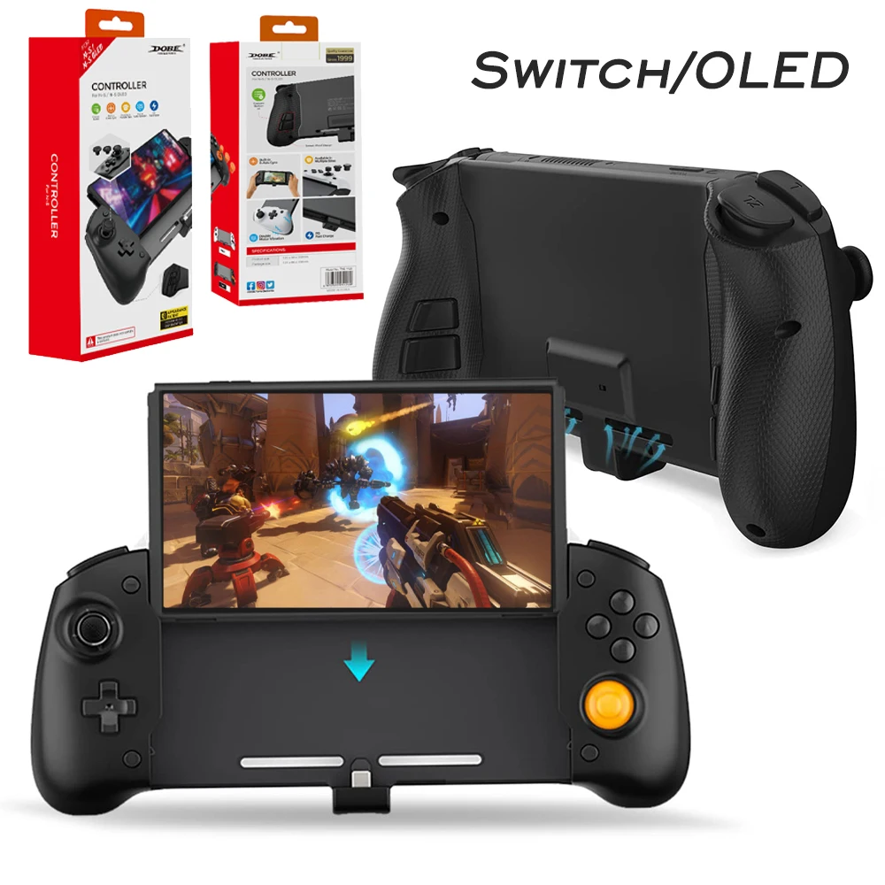 Nintendo-Switch-OLED-Controller-Grip-Modo-port-til-com-girosc-pio-de-6 ...
