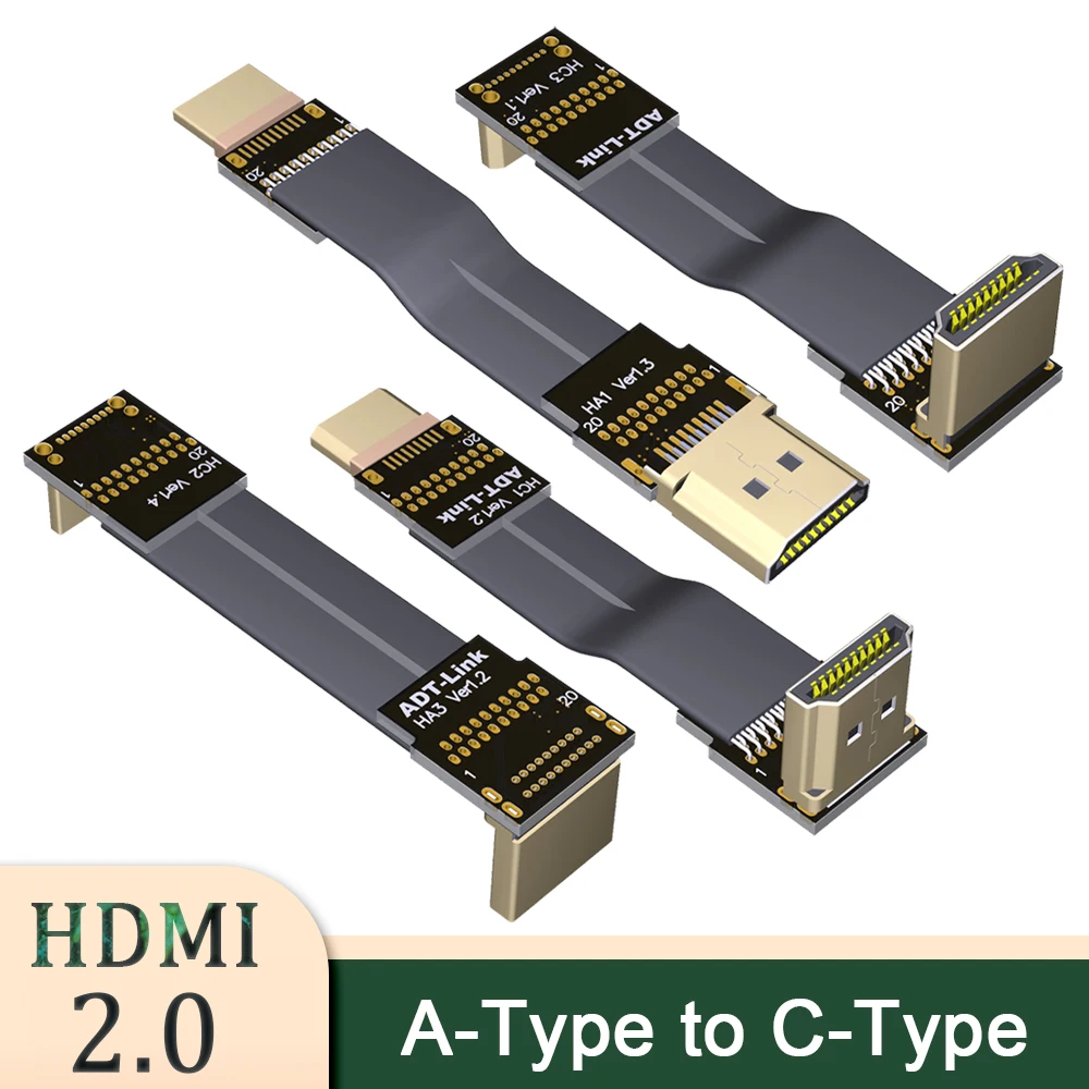 Conector Compat Vel Com Hdmi Fpv Cabo Plano Flex Vel Raspberry Pi 4 Hdmi Padr O