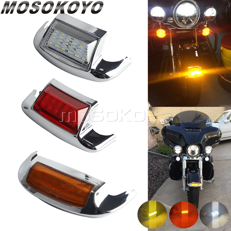 LED-Fender-Tip-Light-Front-Leading-Edge-Rear-Tailing-Driving-Brake ...