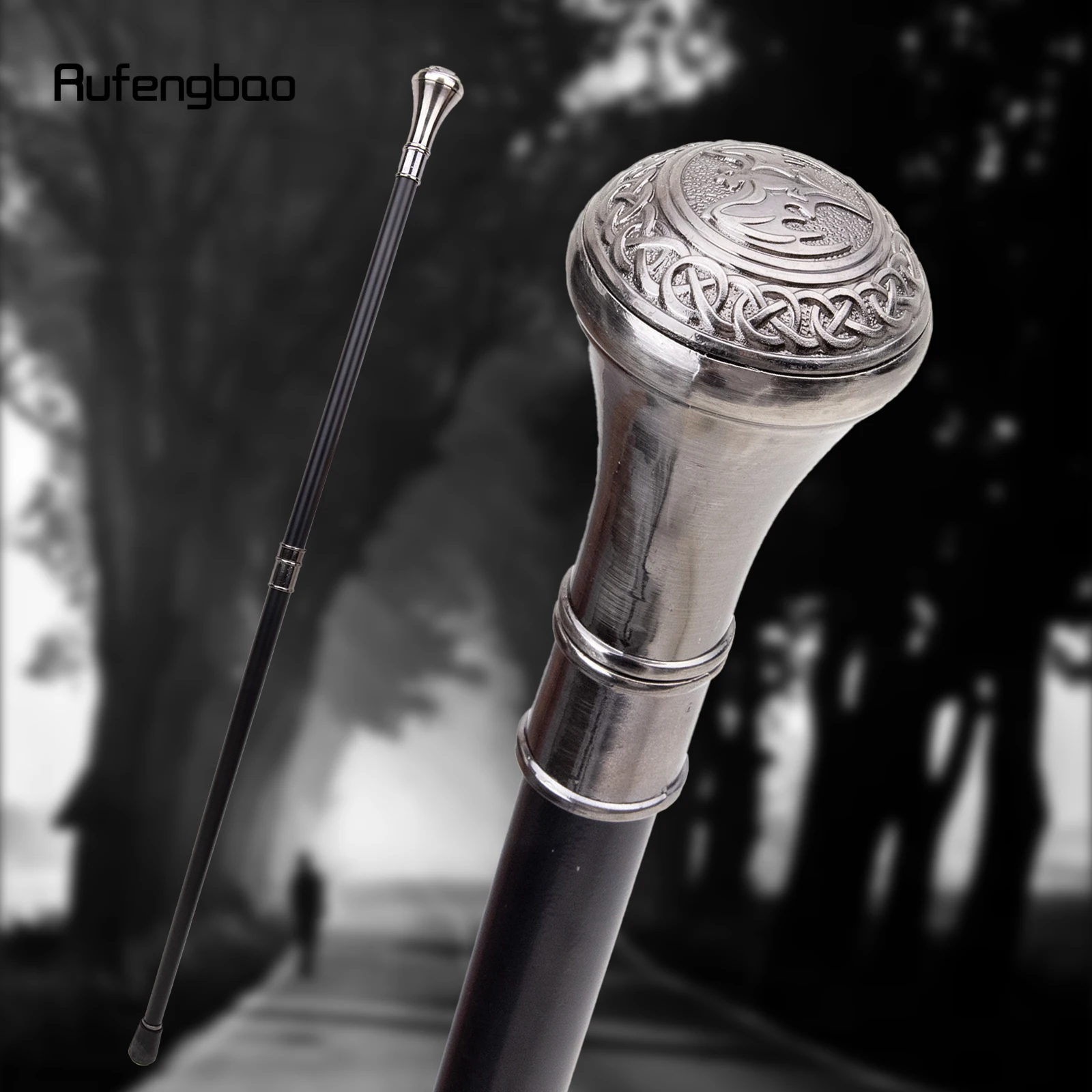 Phoenix-Totem-Relief-Walking-Stick-con-placa-oculta-de-30cm-placa-de-ca ...