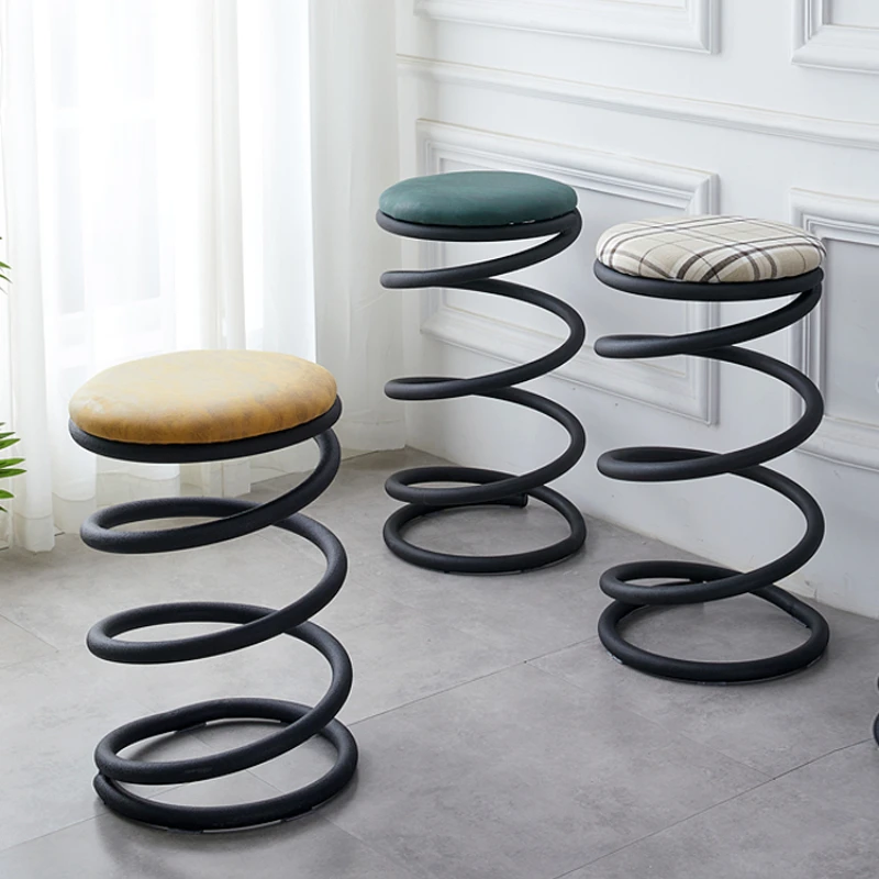 Modern-Bar-Stools-Personality-Light-Luxury-Dining-Chair-Creative-Bar ...