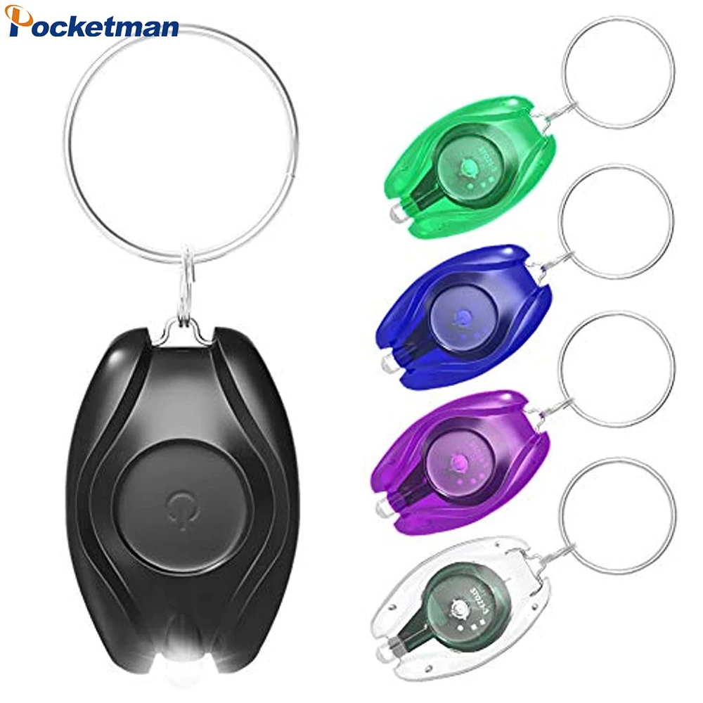 Mini linterna LED portátil para llavero, luz de emergencia, llavero de ...