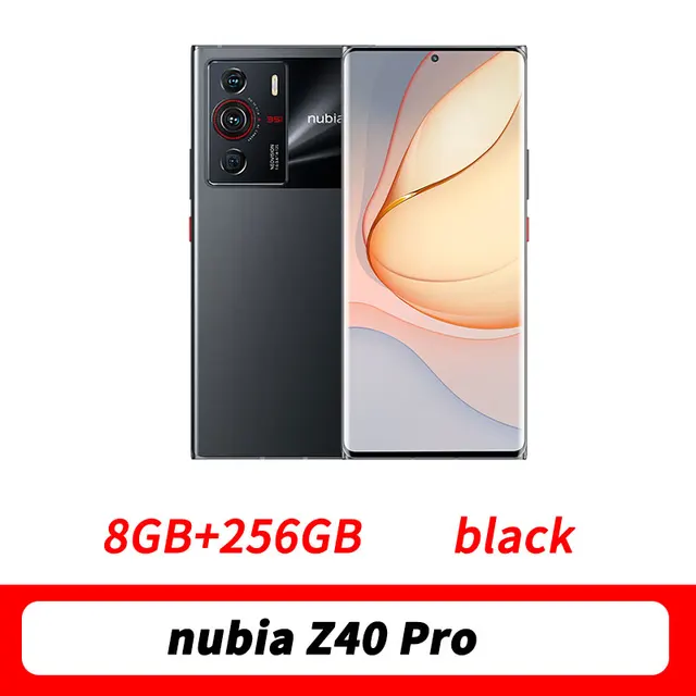 Original Nubia Z40 Pro 5G SmartPhone NX701J 6.67 inch 144Hz OLED Curved ...