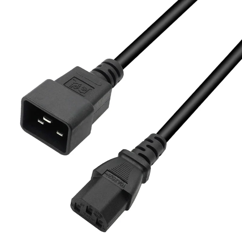 C20-C13-IEC320-C20-AC-Power-Extension-Cord-Cable-3Pin-Male-Plug-to-C13 ...