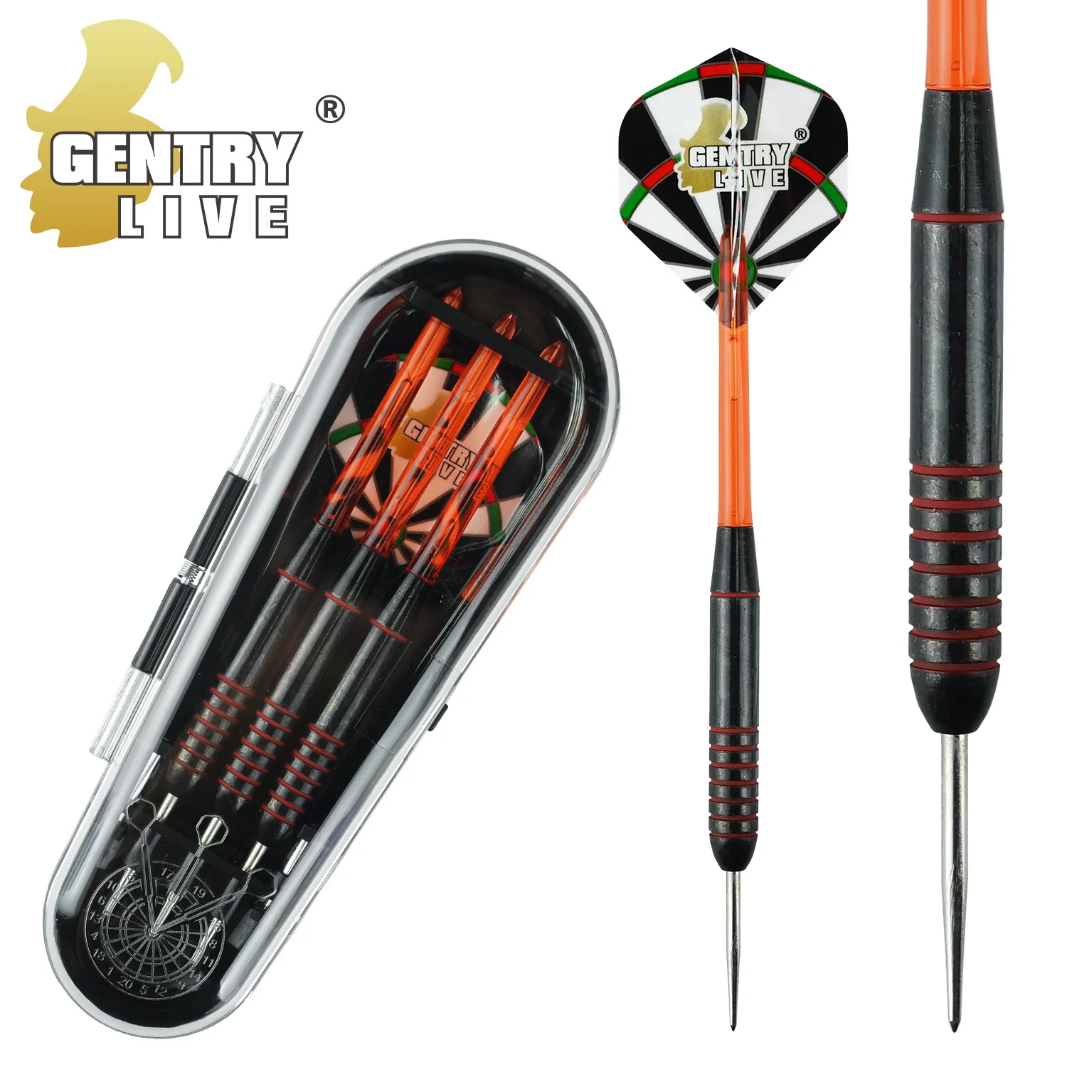 GENTRY-LIVE-Rigid-Dart-Needles-80-Tungsten-22g-Set-of-3-Professional ...