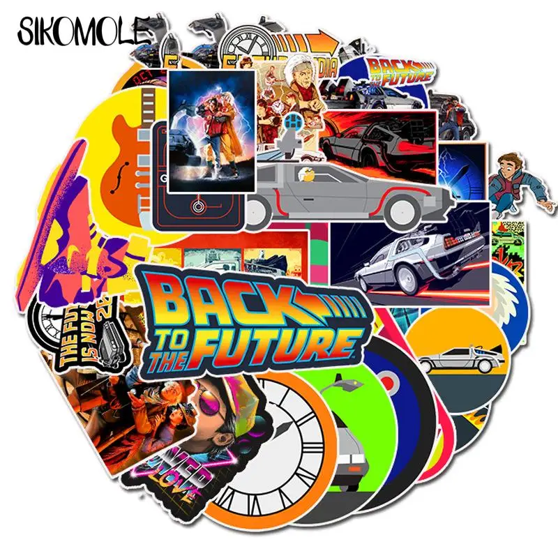 10-30-50PCS-Back-To-The-Future-TV-Show-Graffiti-Stickers-DIY-Toys ...