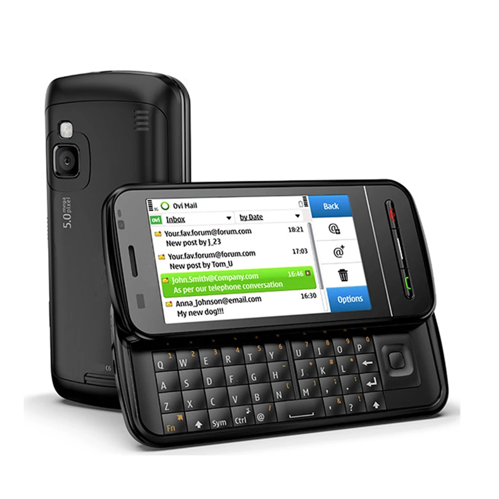 Nokia C6 C6-00 Mobile Phone Cellphone & Russian Arabic Hebrew English ...