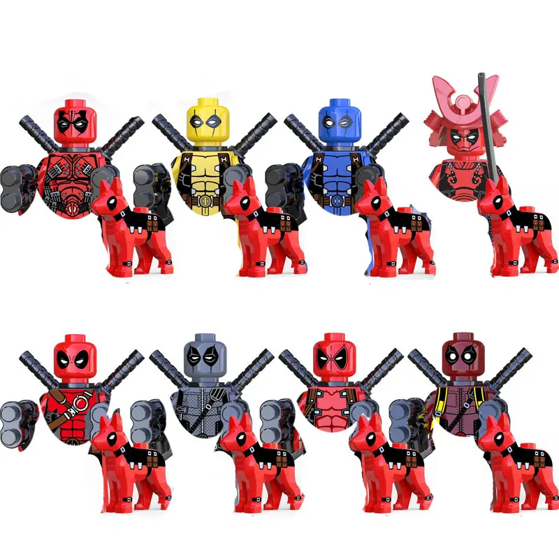 Super-Heroes-Deadpool-Model-Figure-Blocks-Construction-Building-Bricks ...