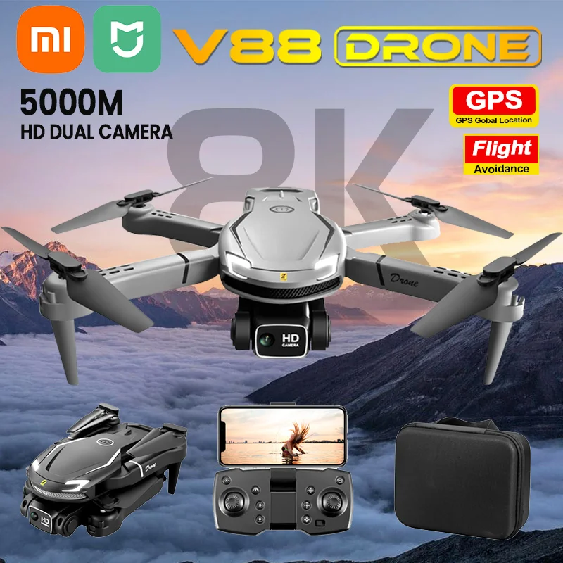 Xiaomi-Mijia-V88-Drone-8K-Professional-Dual-Camera-5G-Obstacle-Avoidance-Photography-Optical ...
