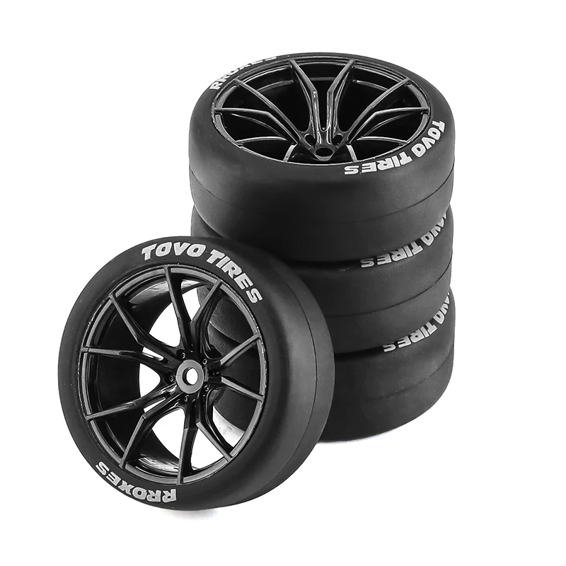 RC-4pcs-Unlimited-Drift-Car-Remote-Control-Pull-Rally-tire-and-Wheel ...