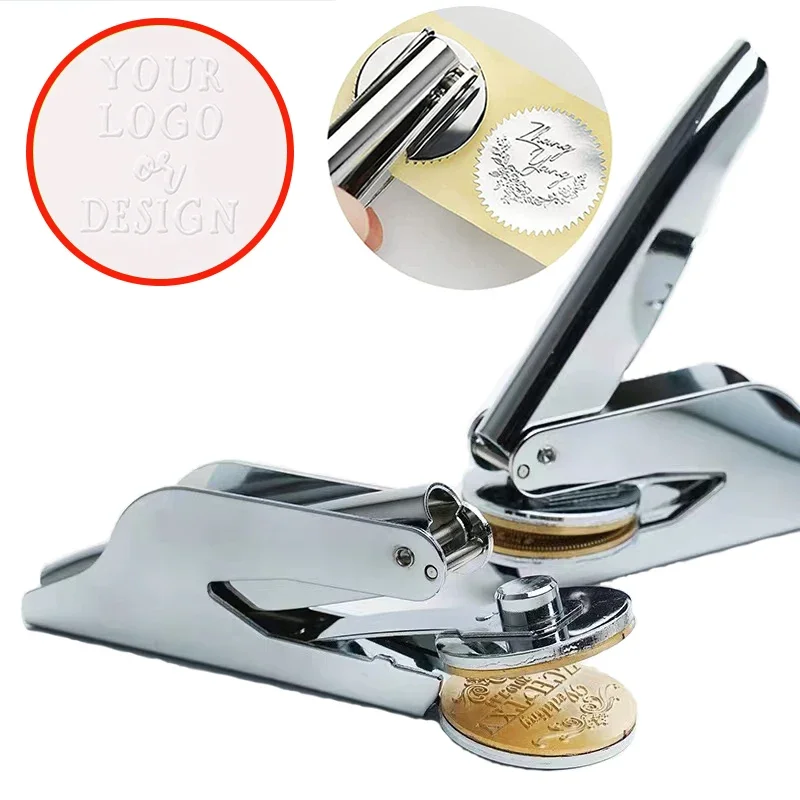 LOGO-Customized-Embosser-Stamp-DIY-Personalized-Library-Book ...