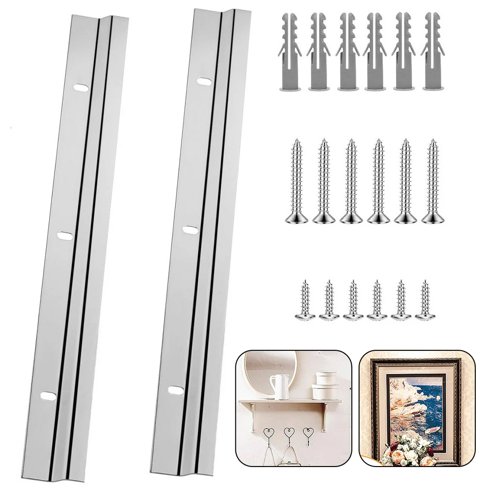 2PCS-Z-Clamps-For-Hanging-Heavy-Duty-Picture-Hangers-Interlocking-Photo ...