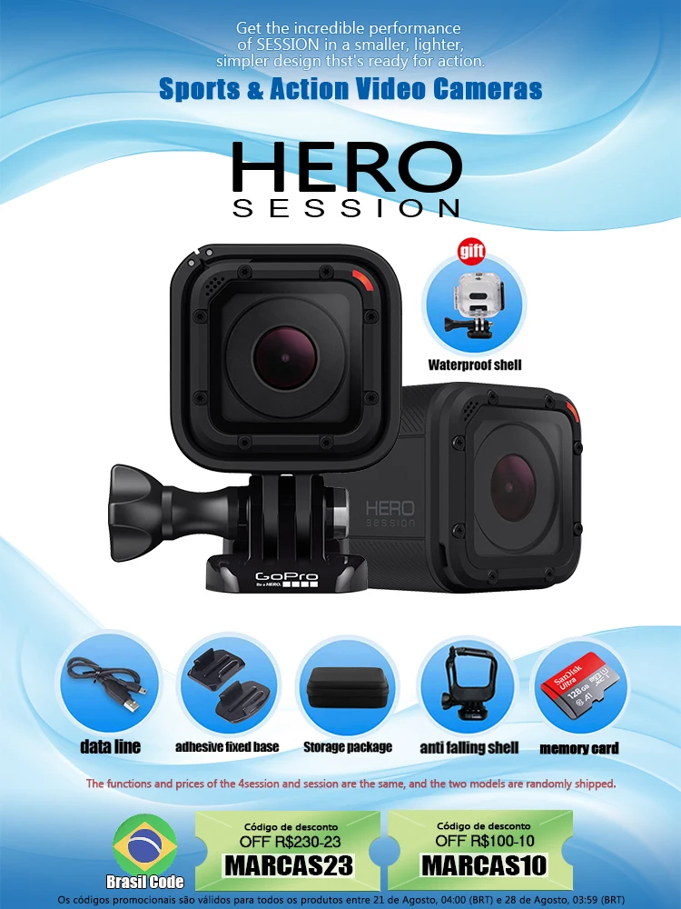 GoPro-HERO-Session-C-mera-De-V-deo-De-A-o-Remodelado-Original-GoPro ...