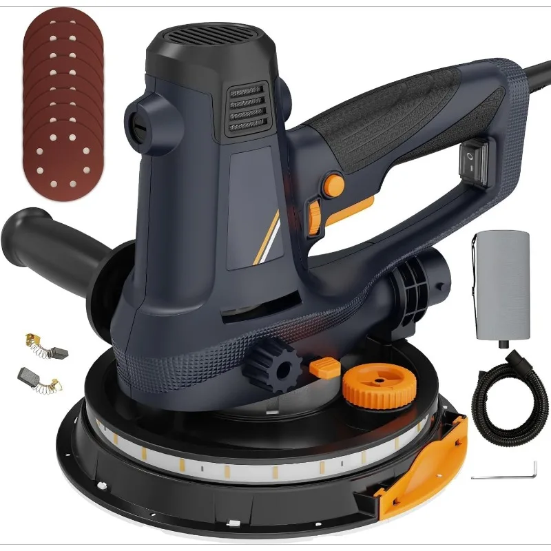 Handheld Drywall Sander 810W, Electric Sander for Walls,Rough and fine ...