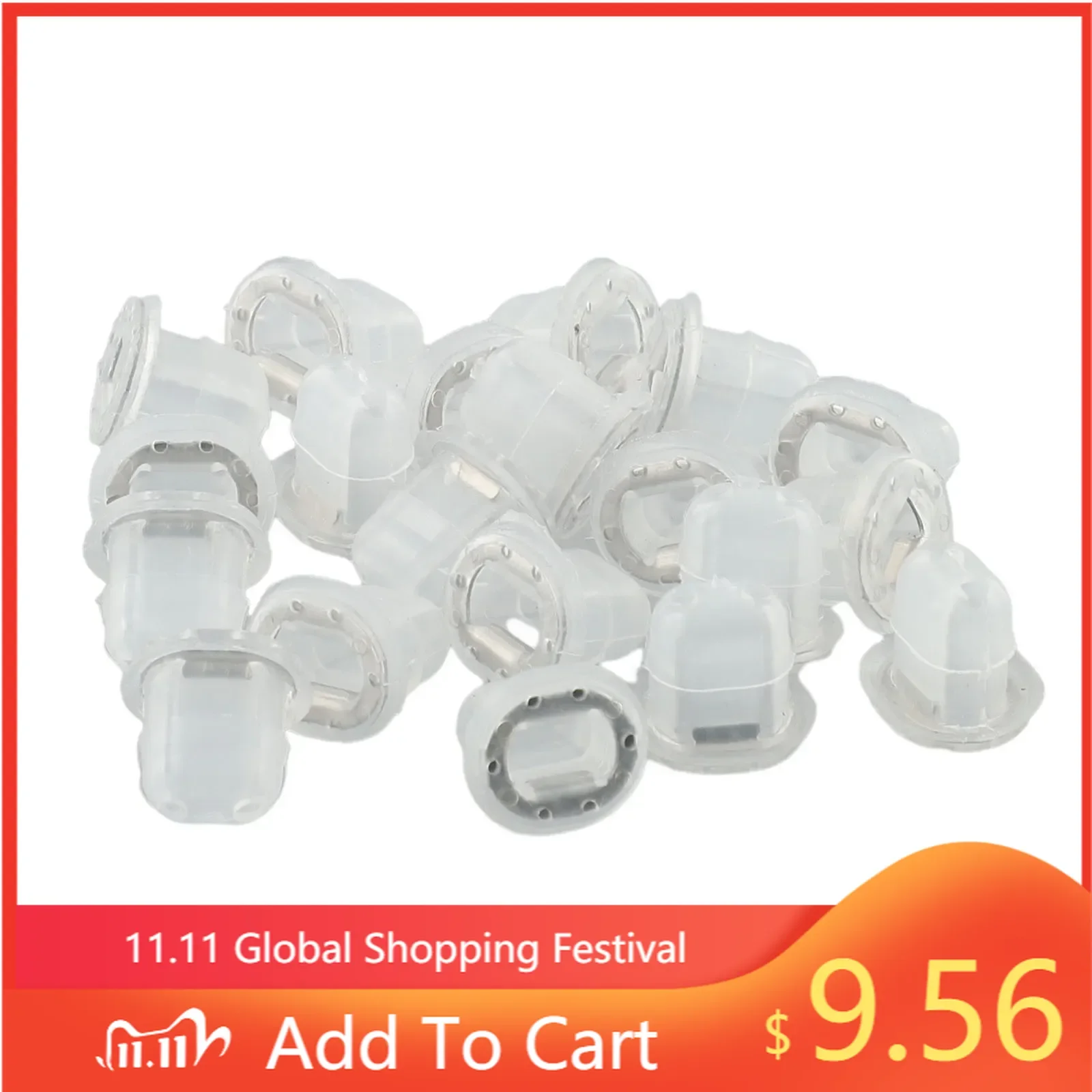 Clear-Nylon-Interior-Trim-Instrument-Carrier-Mounting-Clip-Grommet-for ...