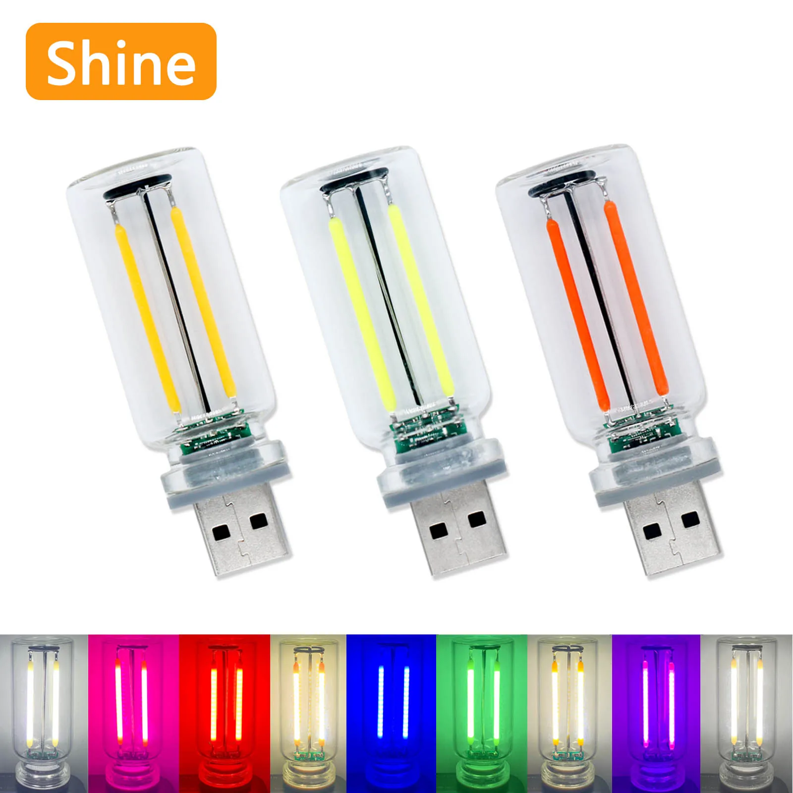Retro-USB-LED-Filament-Touch-Dimming-Bulb-5V-Retro-LED-Edison-Bulb-0-3W ...