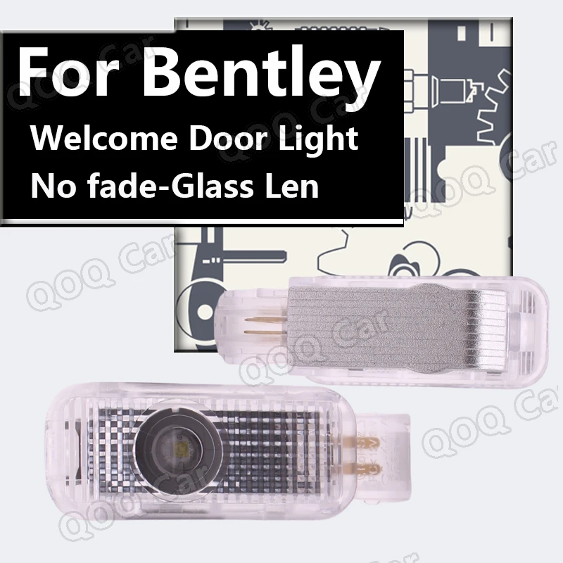 LED Car Door Welcome Light For Bentley FLYING SPUR CONTINENTAL BENTAYGA ...