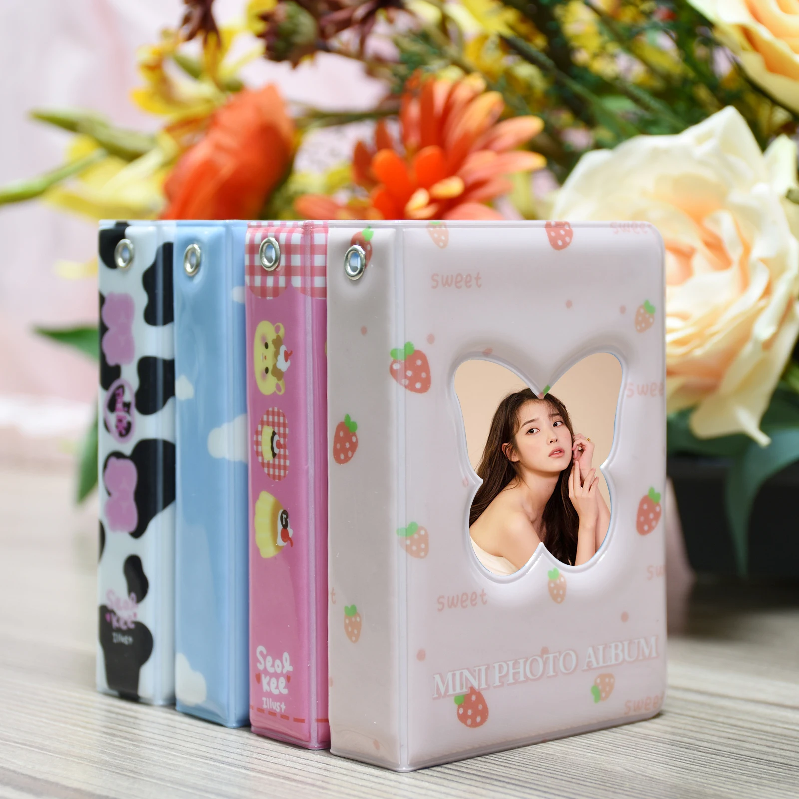 3 Inch Mini Photo Album for Fujifilm Instax Camera, Cute Cartoon Kpop ...