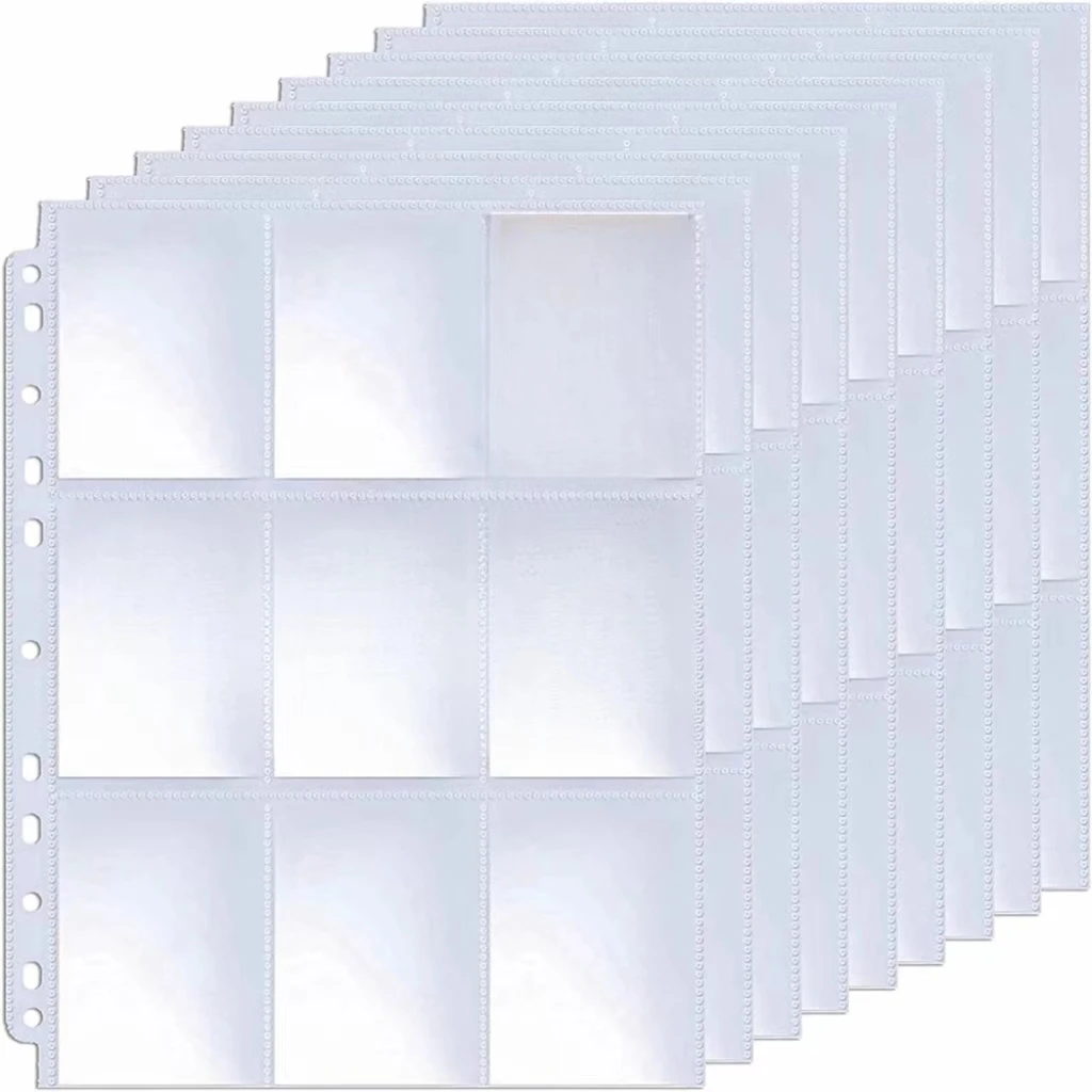 10-20-30pcs-Trading-Gaming-Card-Sleeves-Storage-Wallets-Album-Pages ...