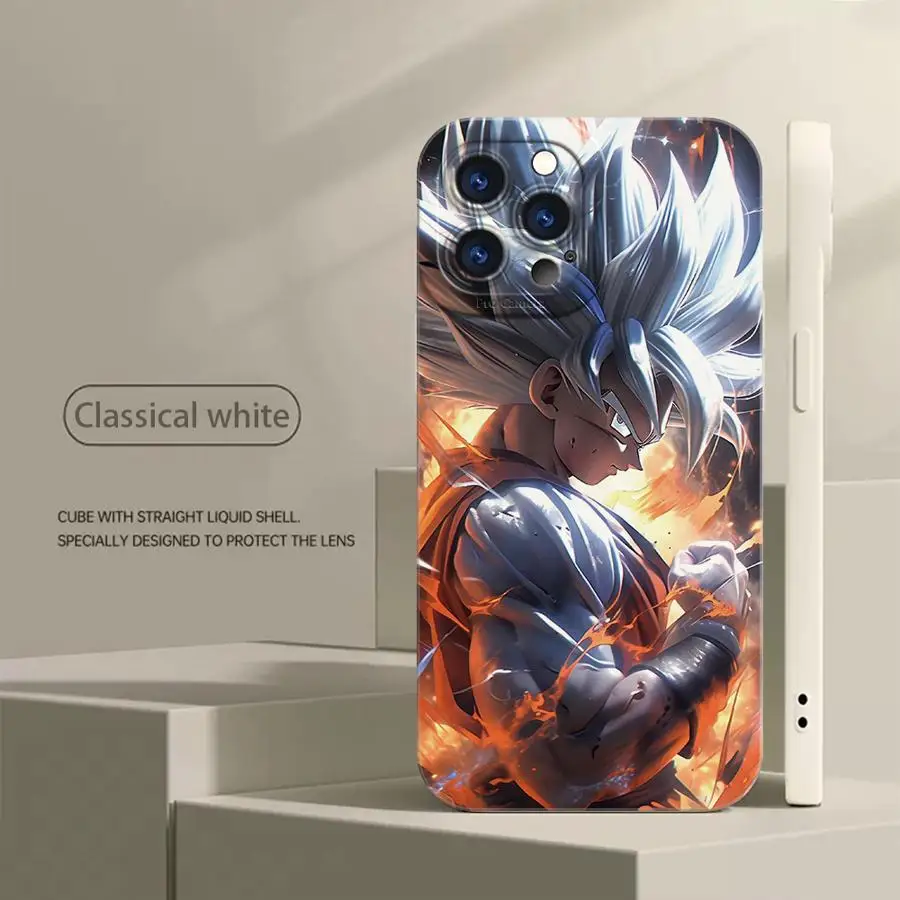 Popular Anime Hot Goku Phone Case for Apple iPhone 12 15 Pro 11 Pro Max ...