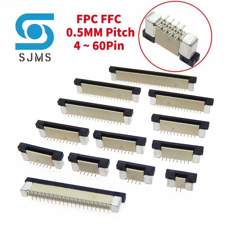 5-10pcs-FPC-FFC-socket-0-5mm-Pitch-4-5-6-8-10-12-16-18.jpg