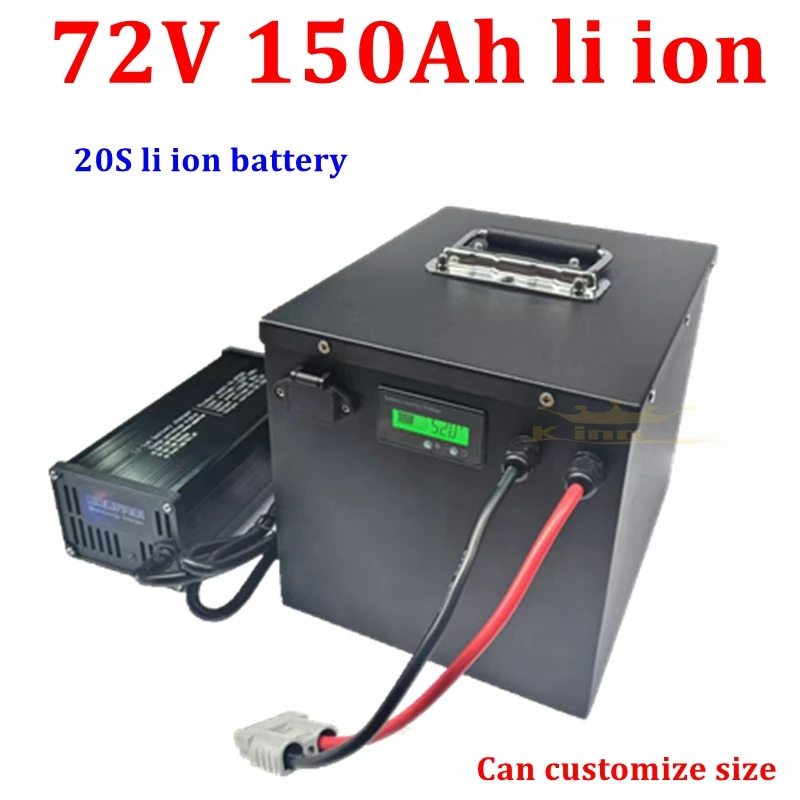 FS-waterproof-li-ion-72v-150Ah-lithium-ion-battery-100A-BMS-for-72v ...
