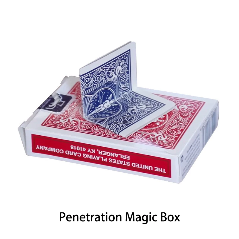 Any-Small-Item-Thru-Card-Box-Close-up-Magic-Tricks-Penetration-Magic ...