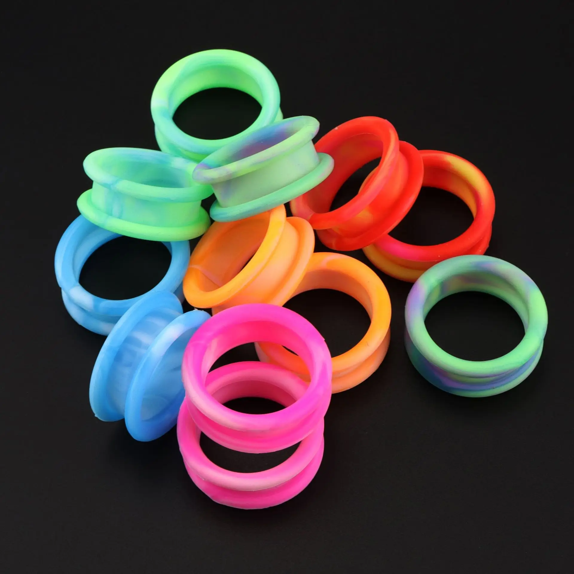 LANREM-10-20-50-PCS-Colored-Silicone-Finger-Rings-Cat-Dog-Hair-Scissors ...