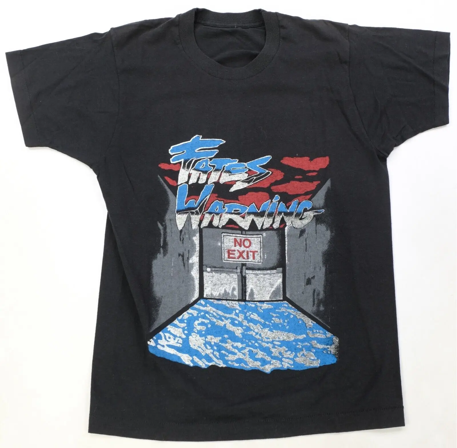 Rare Vintage Fates Warning No Exit Tour T Shirt 80s Progressive Rock ...
