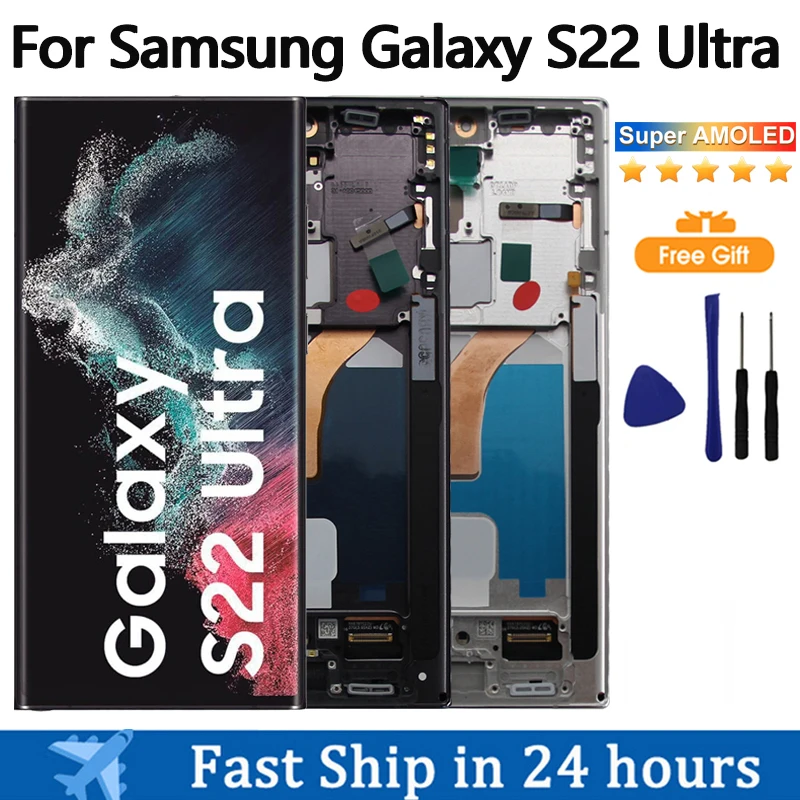 6-8-NEW-AMOLED-Display-For-Samsung-Galaxy-S22-Ultra-5G-LCD-Display ...