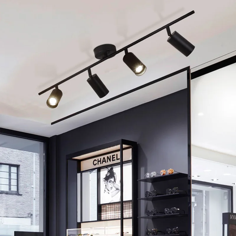 Led Ceiling Light Living Room Surface Mounted | Black Ceiling Mount ...