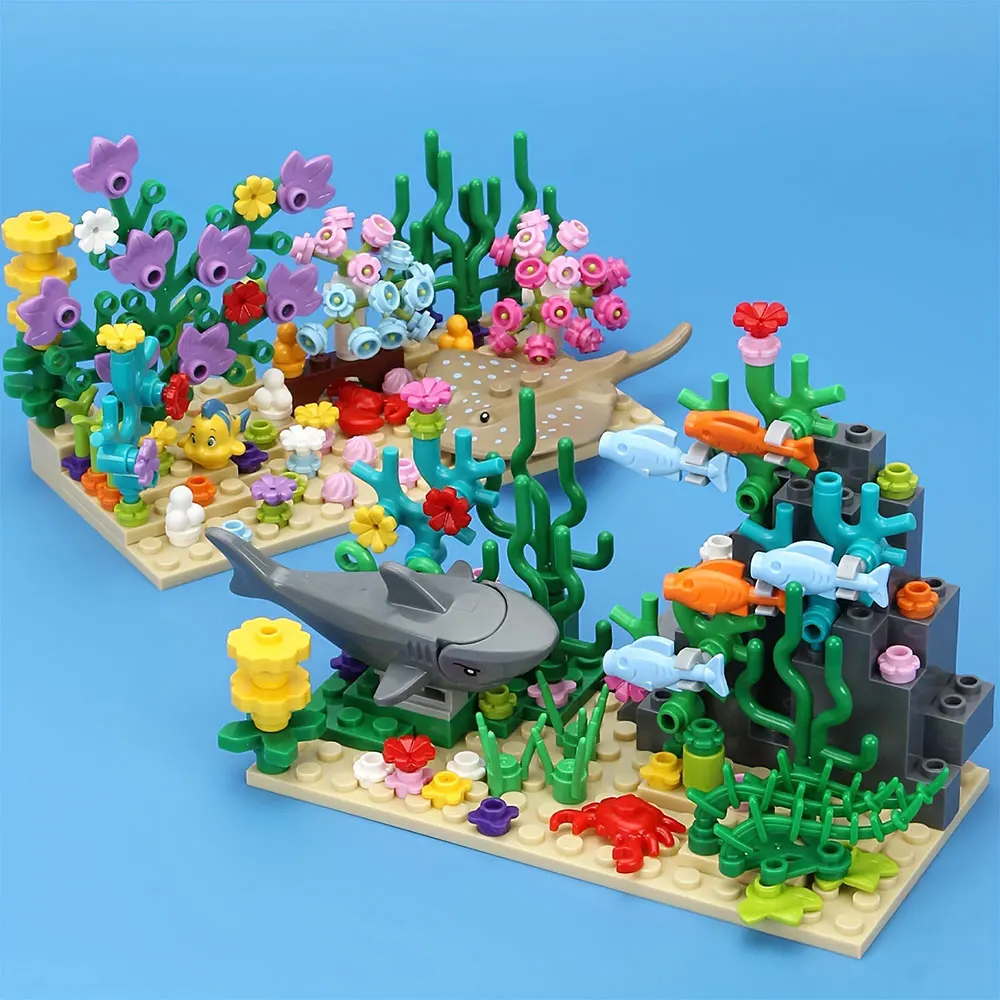 1-set-of-underwater-world-animal-building-blocks-set-home-decoration ...