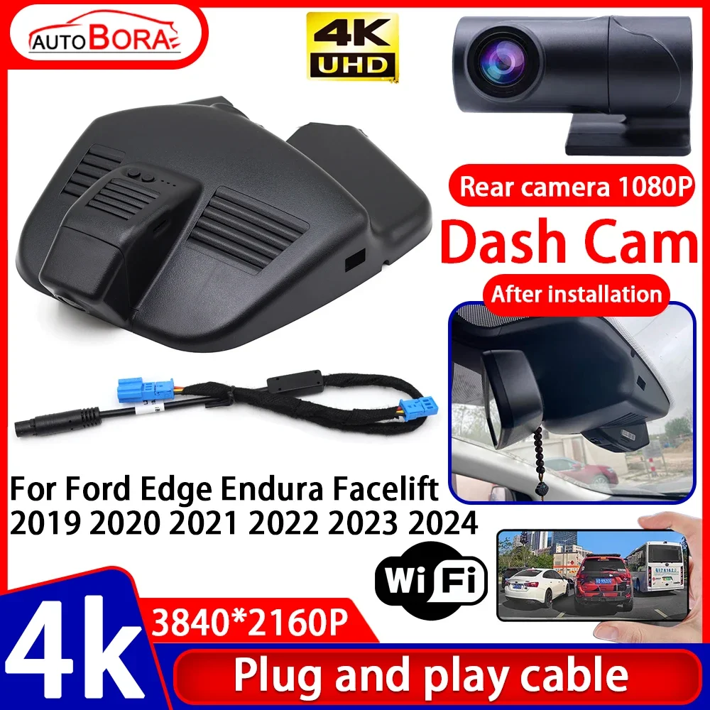 Video Recorder Night Visio 4K UHD Plug and Play Car DVR Dash Cam for ...