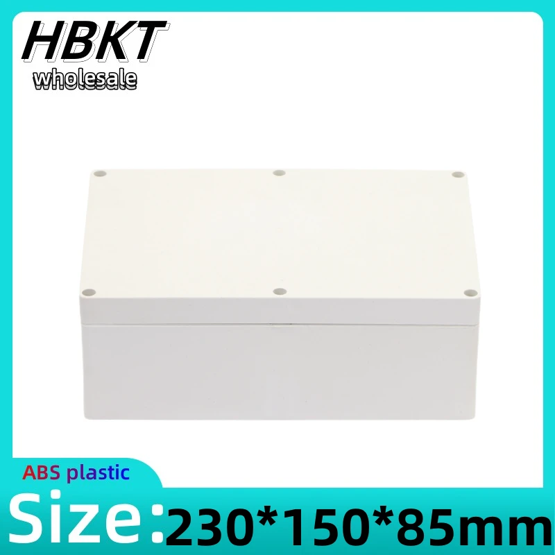 1pcs 230x150x85mm Water resistant White Plastic Enclosure Project Case ...
