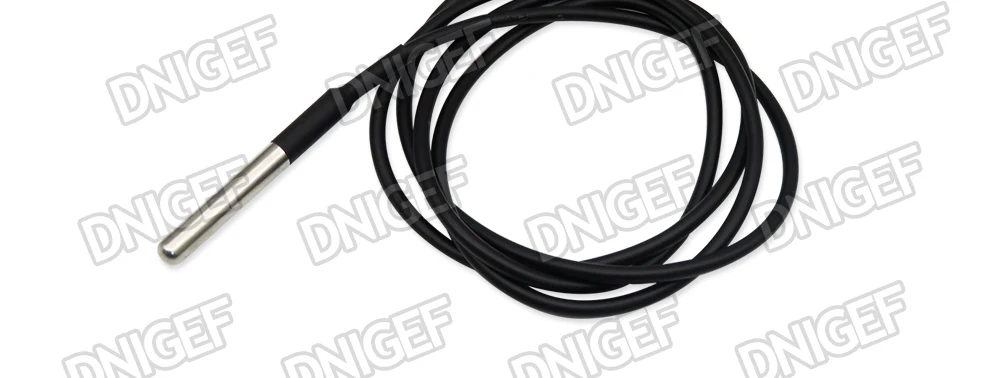 DS1820 Stainless Steel Package Waterproof DS18B20 Temperature Probe