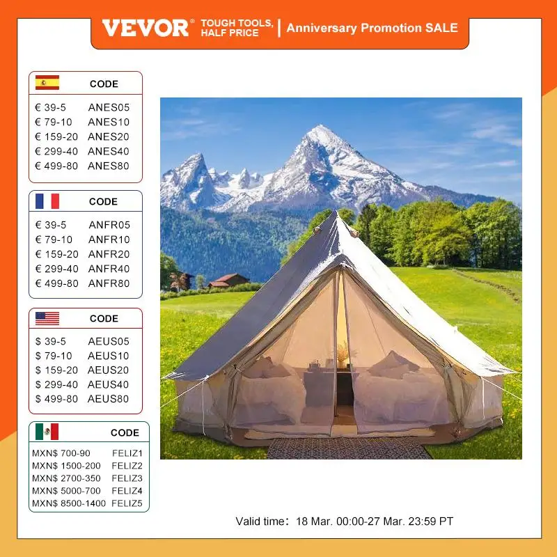 VEVOR Camping Tent – Outdoor Essentialz
