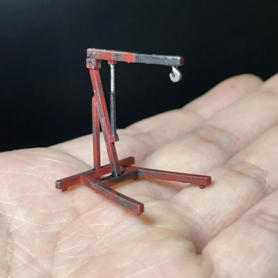 Custom-Modification-1-64-Engine-Hanger-Garage-Scene-Accessories-Repair ...