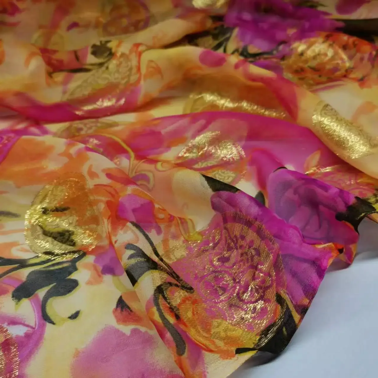 Big-Deal-Lurex-Silk-Metallic-8mm-Somalia-Dirac-Cosplay-Dancing-Saree ...