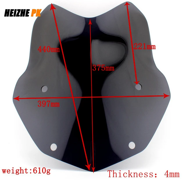 Motorcycle Windscreen Windshield For BMW R1200GS R 1200 GS LC R1250GS ...
